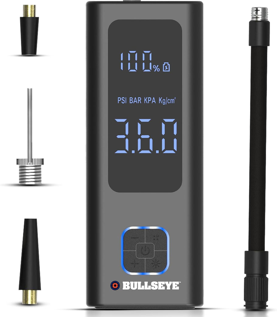 Bullseye Pocket Air Portable Tire Inflator For Car, Bike | Shop Now ...